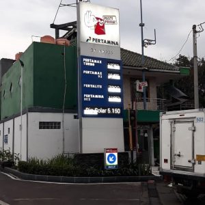 Jasa Pembuatan Totem SPBU Berpengalaman dan Profesional